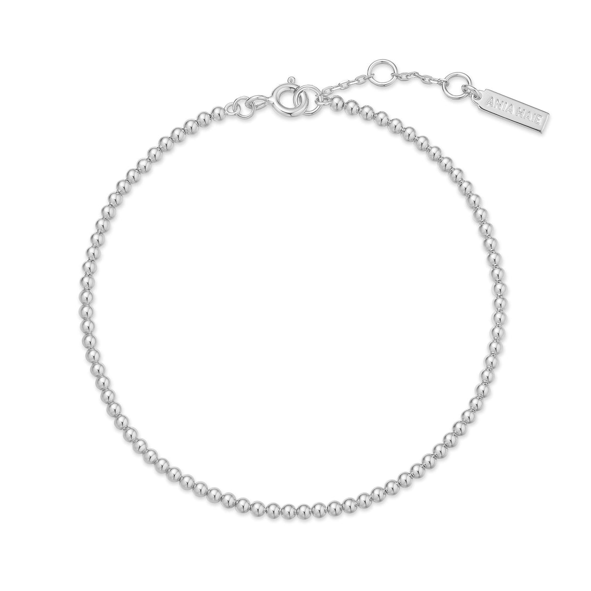 Silver Beaded Bracelet|B063-03H| Ania Haie Australia