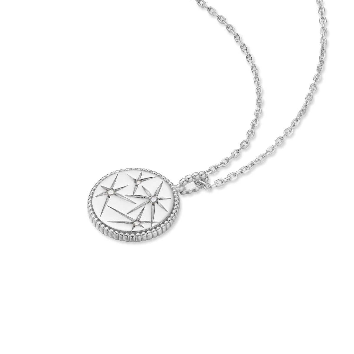 Silver Starry Charm Necklace|N065-08H| Ania Haie Australia