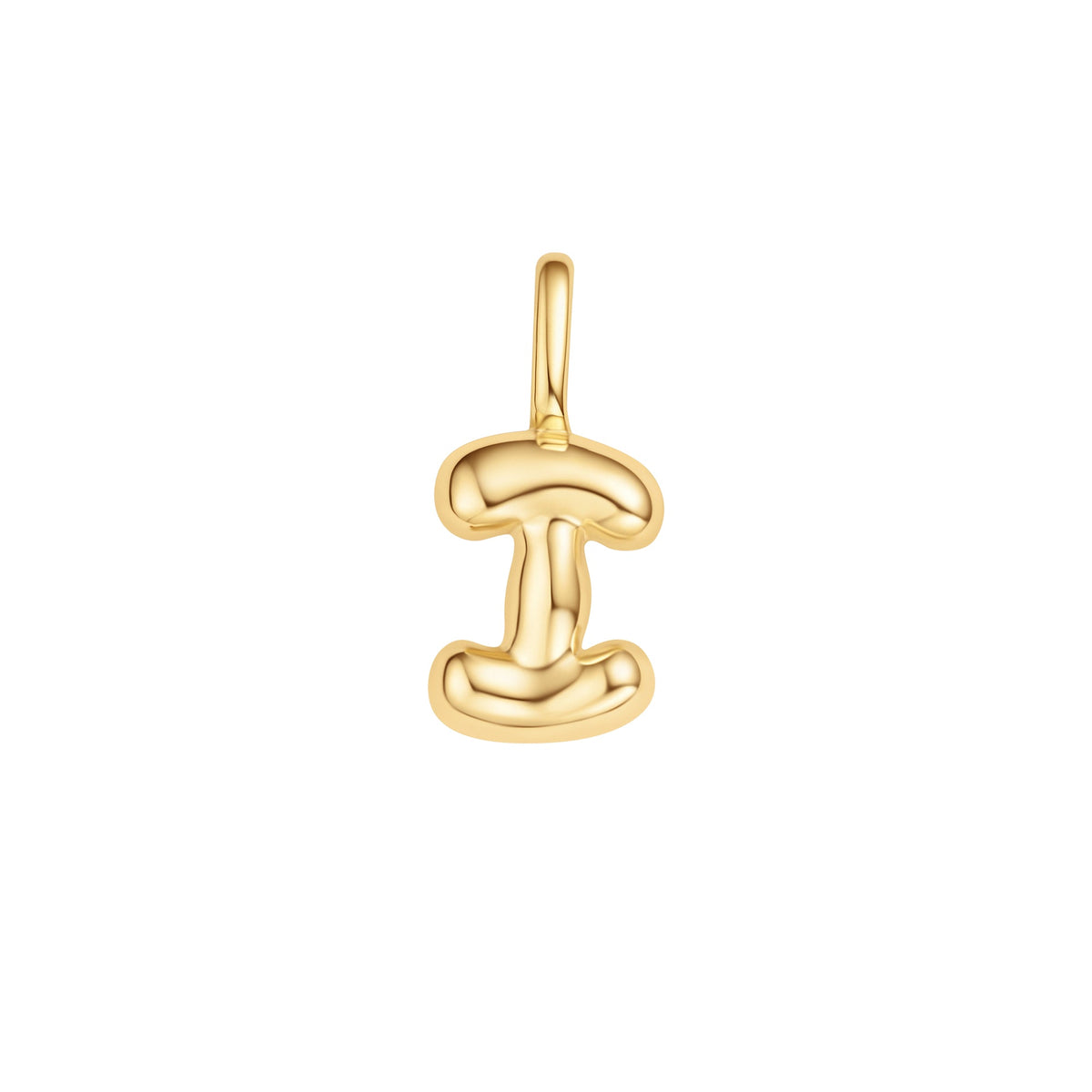 Gold I Letter Charm|NC060-26G| Ania Haie Australia