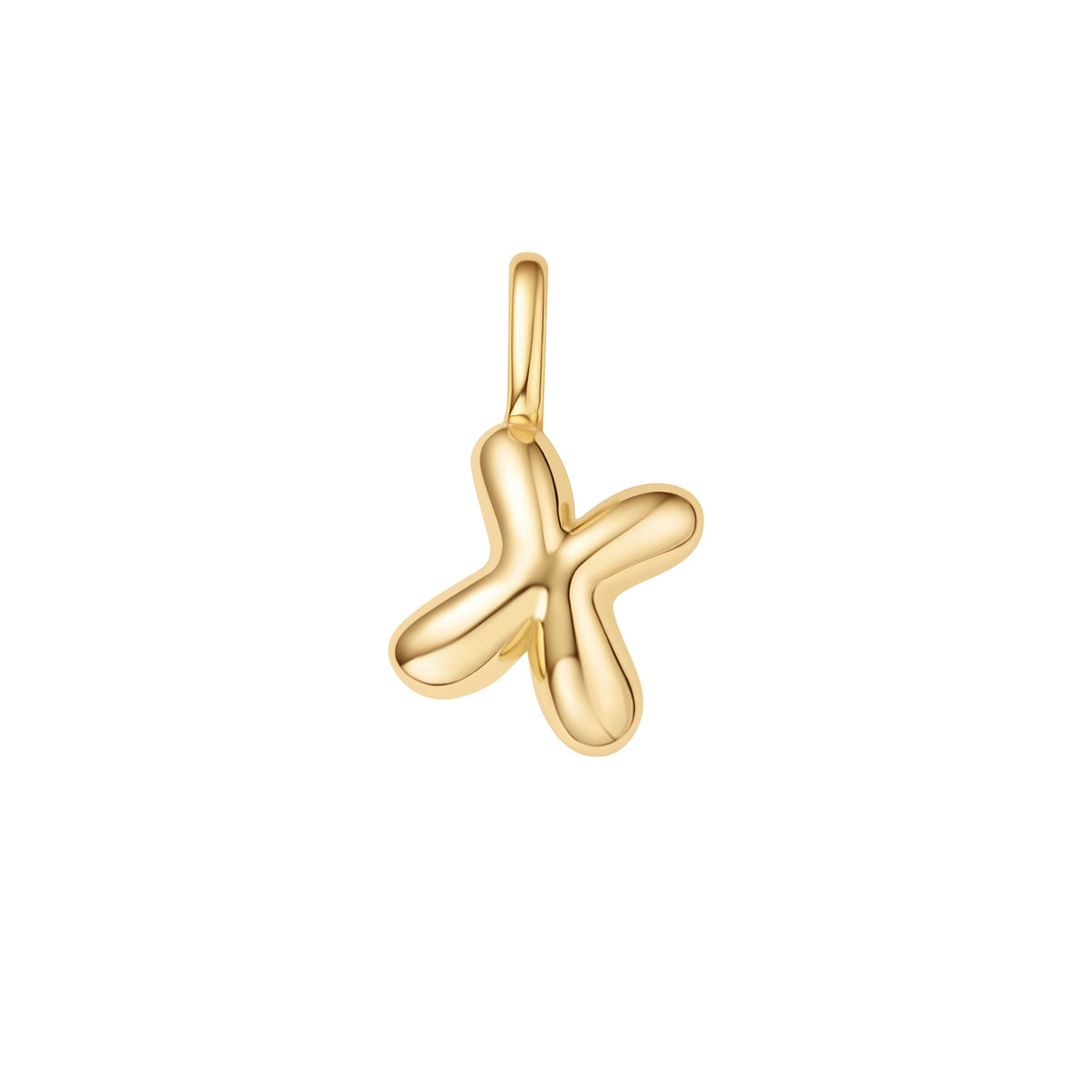 Gold X Letter Charm|NC060-39G| Ania Haie Australia