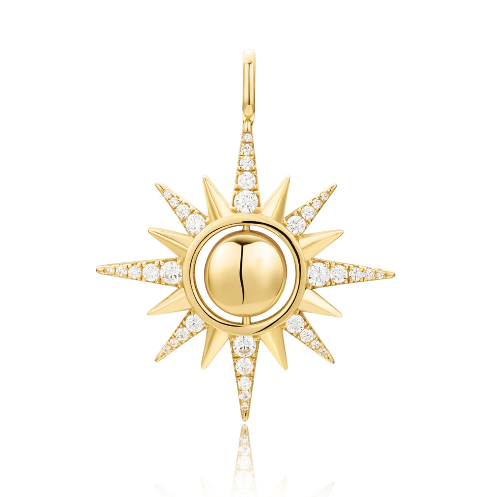 Gold Supernova Charm | NC052-08G| Ania Haie Australia