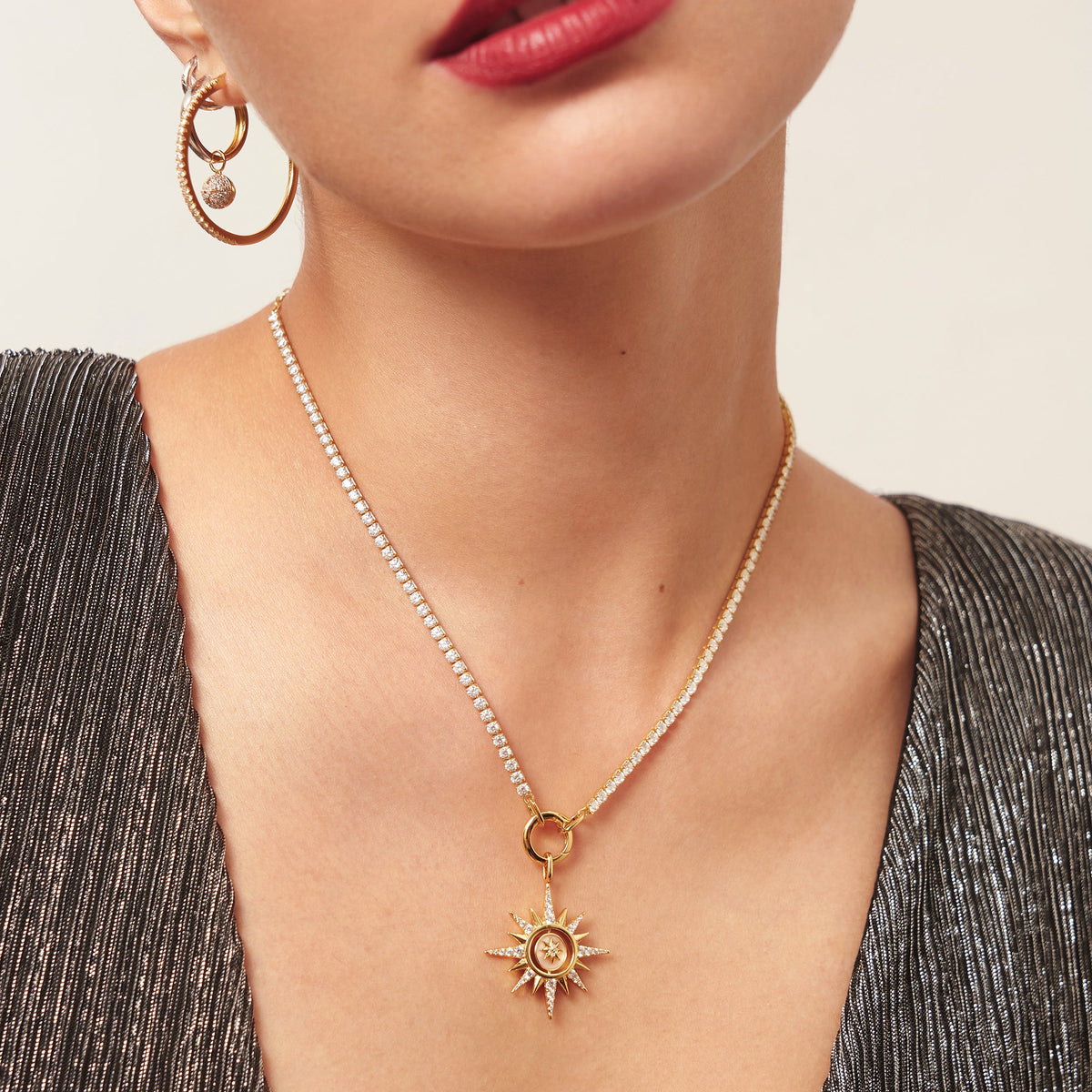 Gold Supernova Charm | NC052-08G| Ania Haie Australia